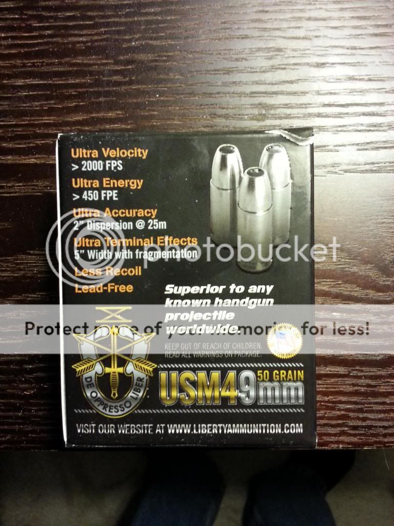 Liberty Ultra Defense USM4 Ammo? | Smith & Wesson Forum – The Community ...