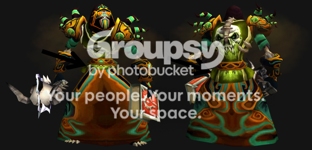 New Undead model+tabards. Feature or bug?